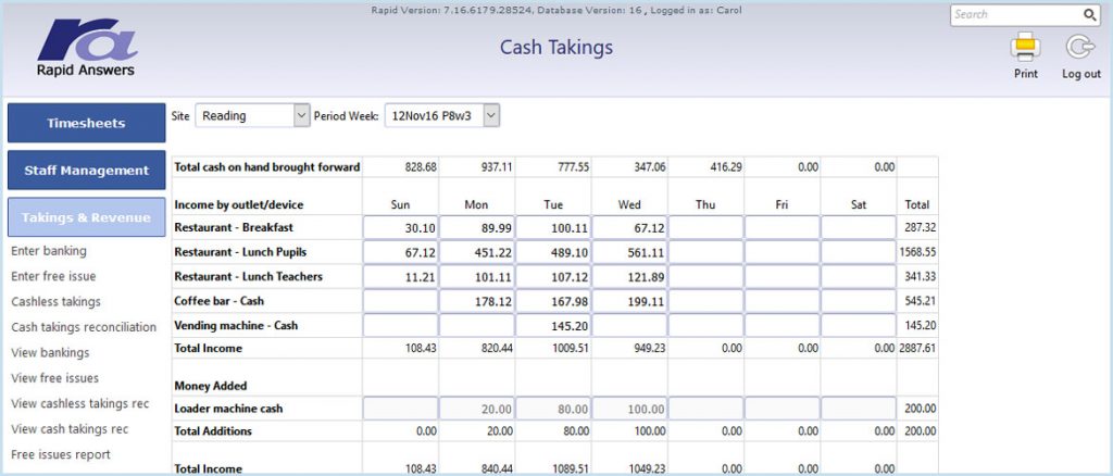 Cash Management - Rapid Answers